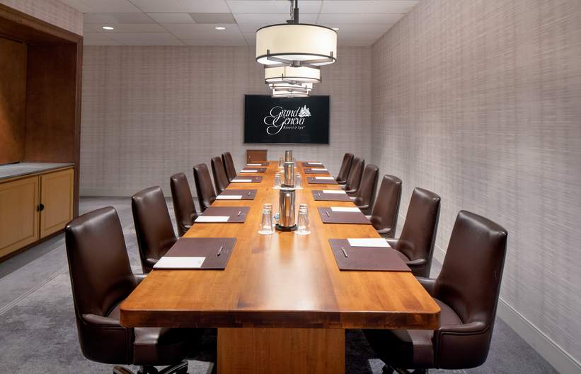 Rent conference rooms at Grand Geneva for efficient meeting spaces