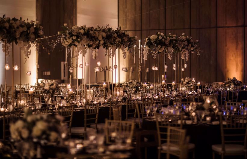Customize your dazzling wedding set-up at our magical wedding venues!